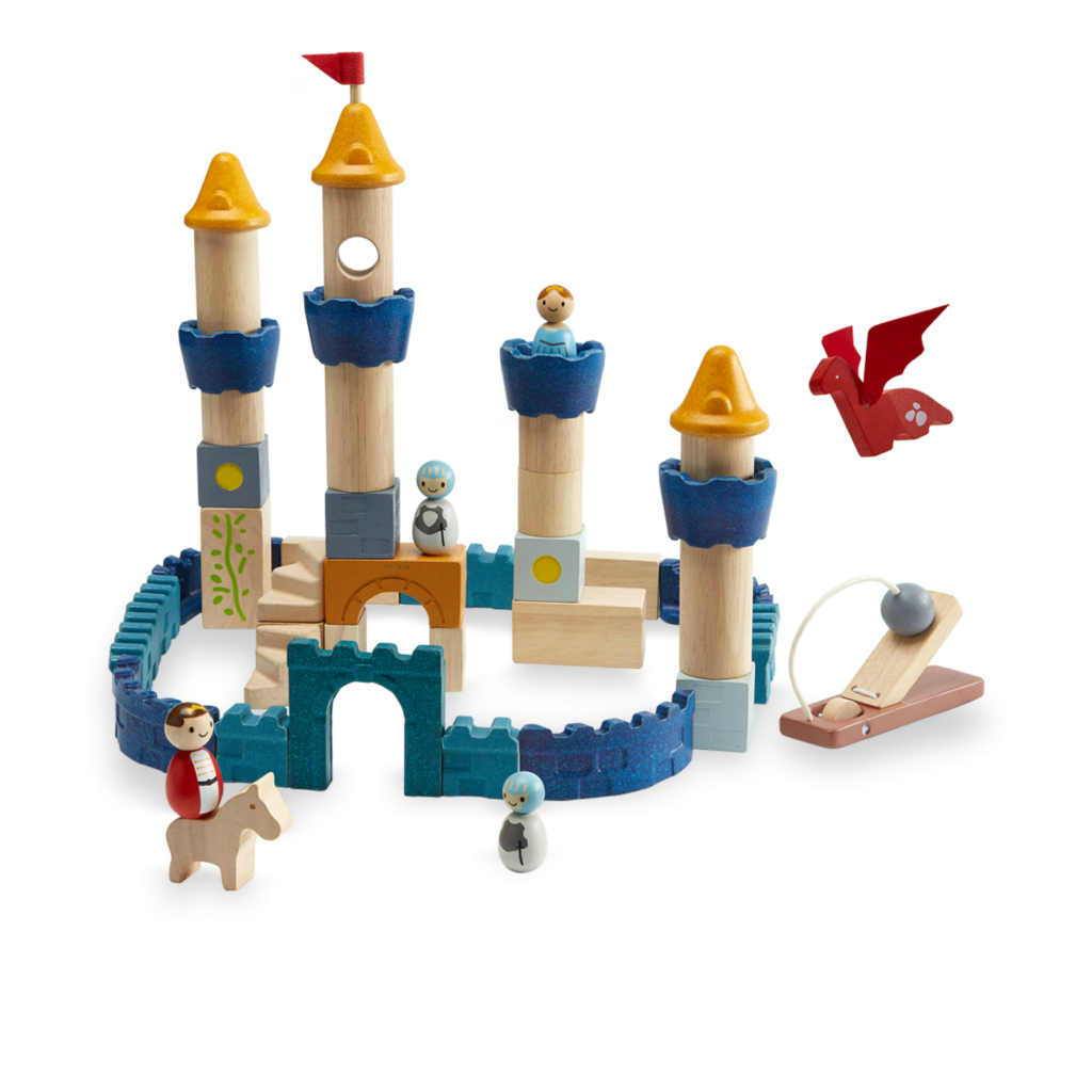 FAO SCHWARZ Wooden Castle Building Blocks Set | 150 Piece Set | Toy Review