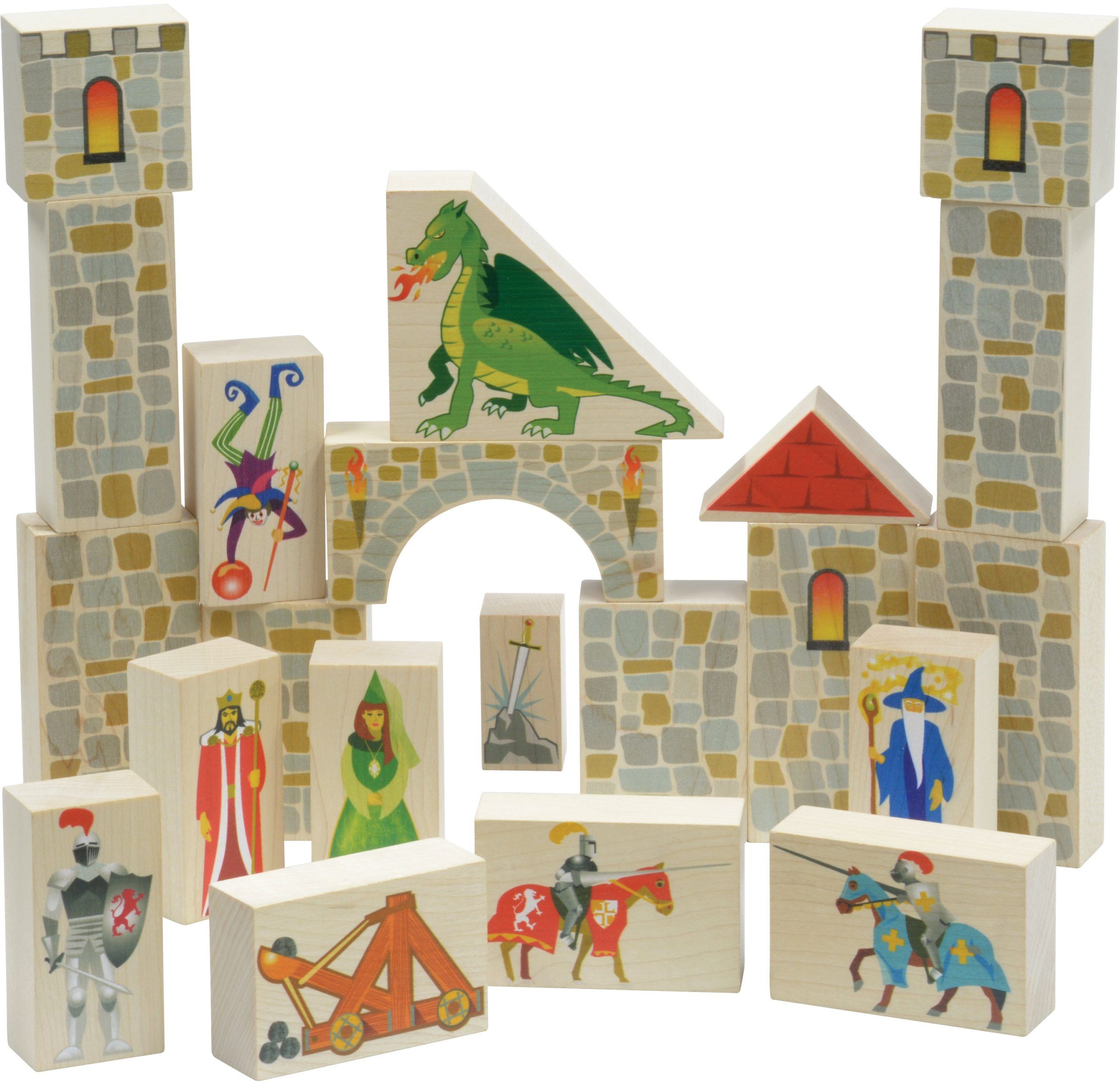 Treehaus Wooden Castle Blocks 150