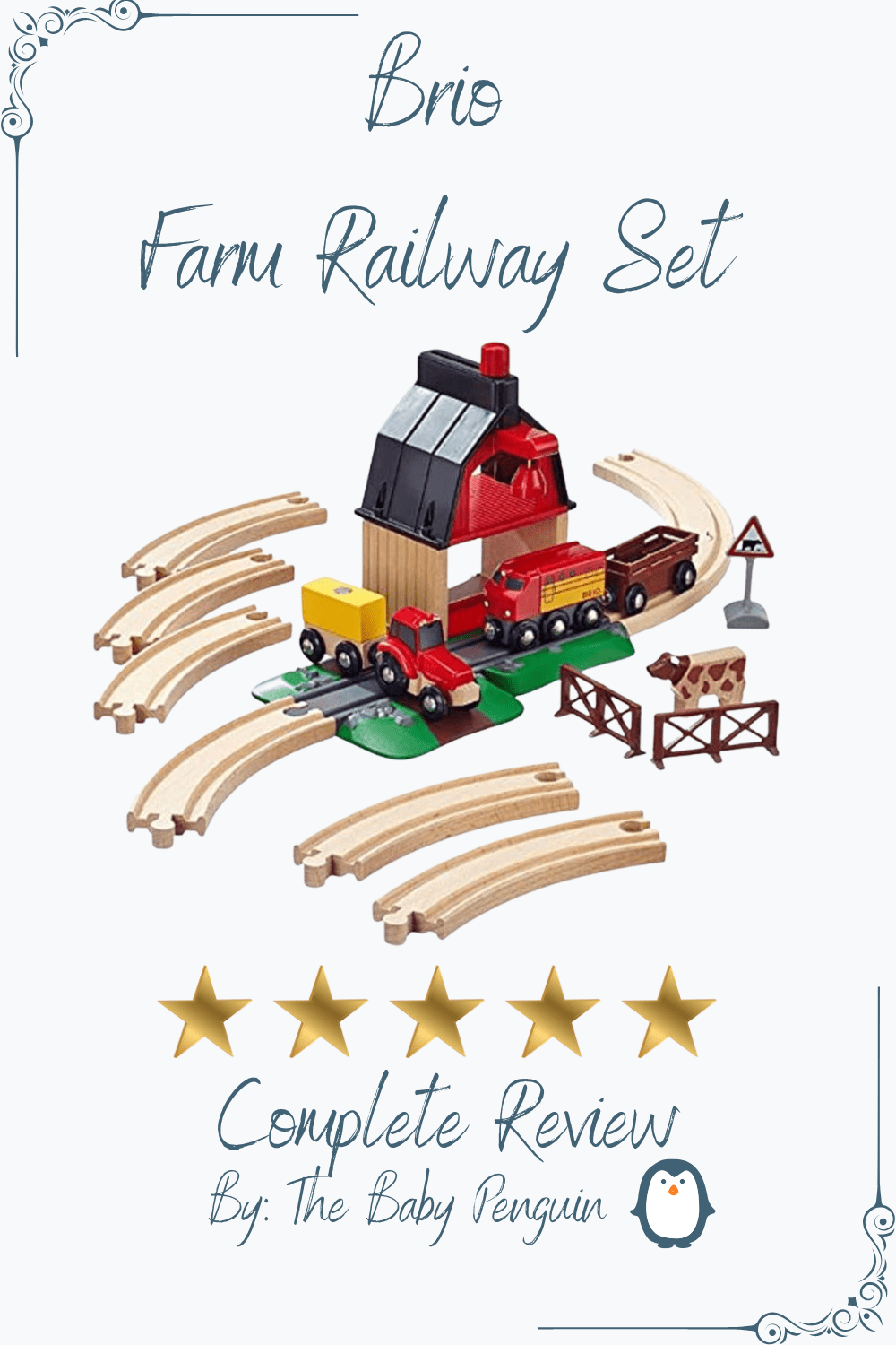 BRIO Farm Railway Set 33719 | BRIO WORLD | Complete Review